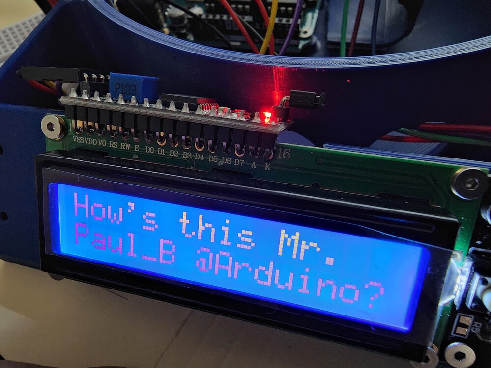 1602A LCD USED to work perfectly, now it displays garbage - Displays ...