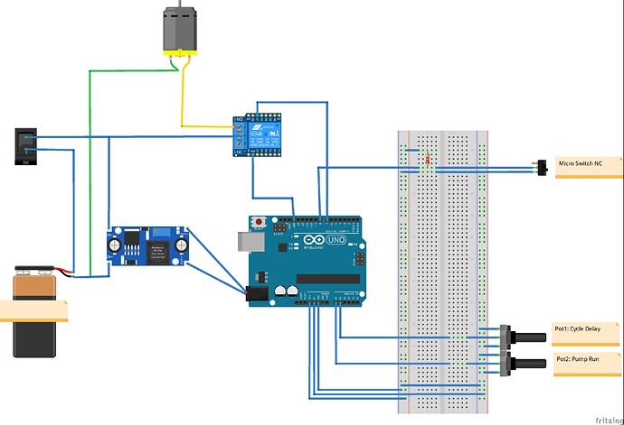 Relay is switching, but not running pump - Motors, Mechanics, Power and ...