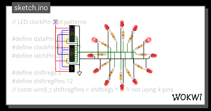 Picking one LED randomly using 74HC595 register - Page 2 - Programming - Arduino Forum