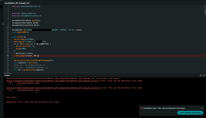 Error On Api Integration And Data Request From Accuweather Programming Arduino Forum