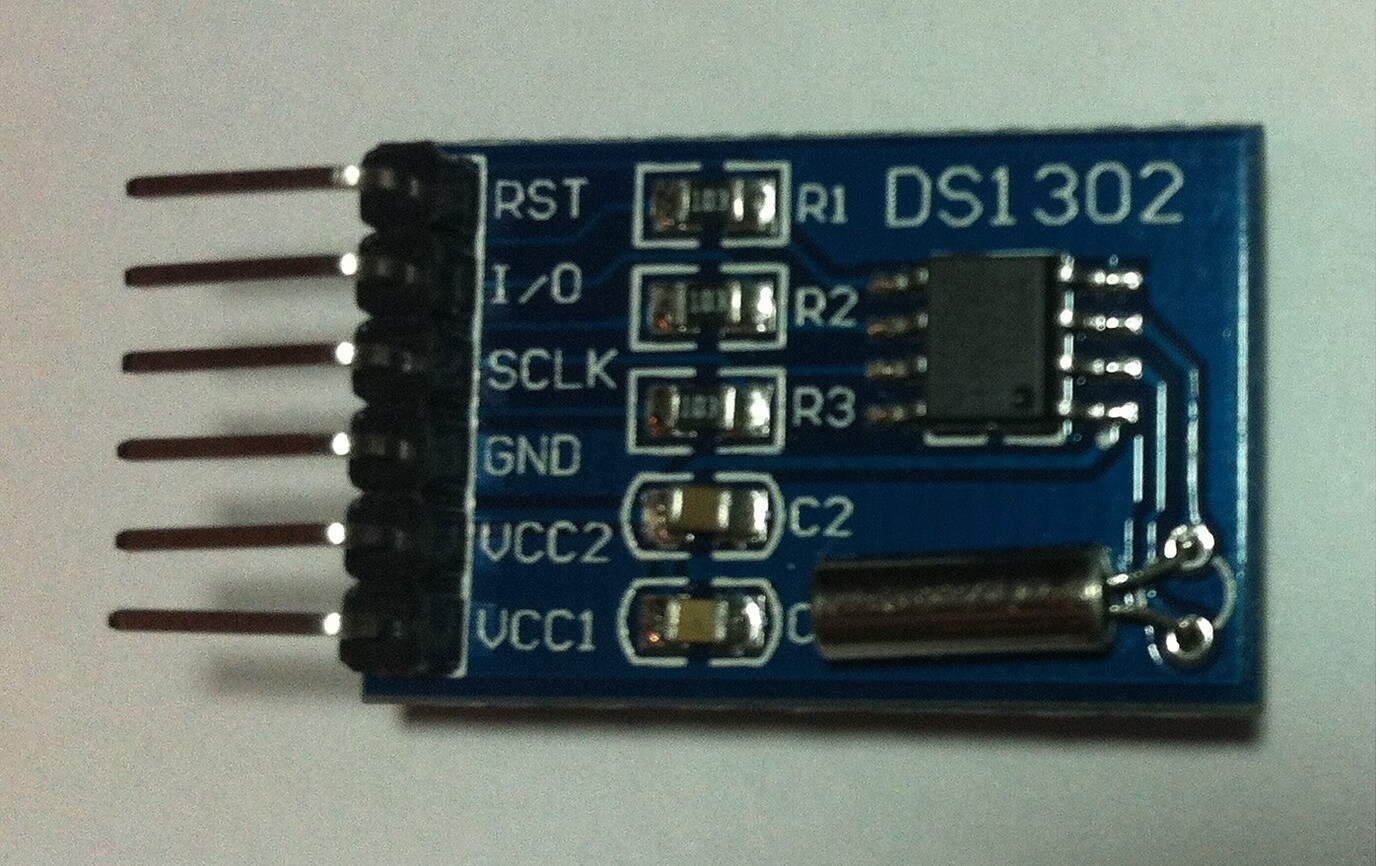 Reloj de tiempo real DS 1302 - Hardware - Arduino Forum