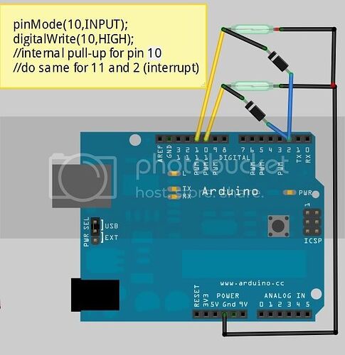 trying to use one inturrupt to catch 27 pins - Syntax & Programs - Arduino Forum