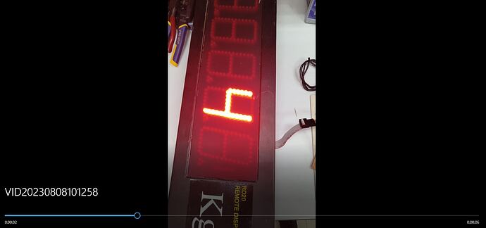 Extracting serial data and display to 5digit 7segment - General ...