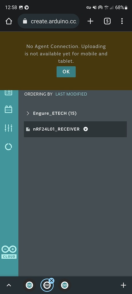 Support for Mobile and Tablet - Cloud Editor - Arduino Forum