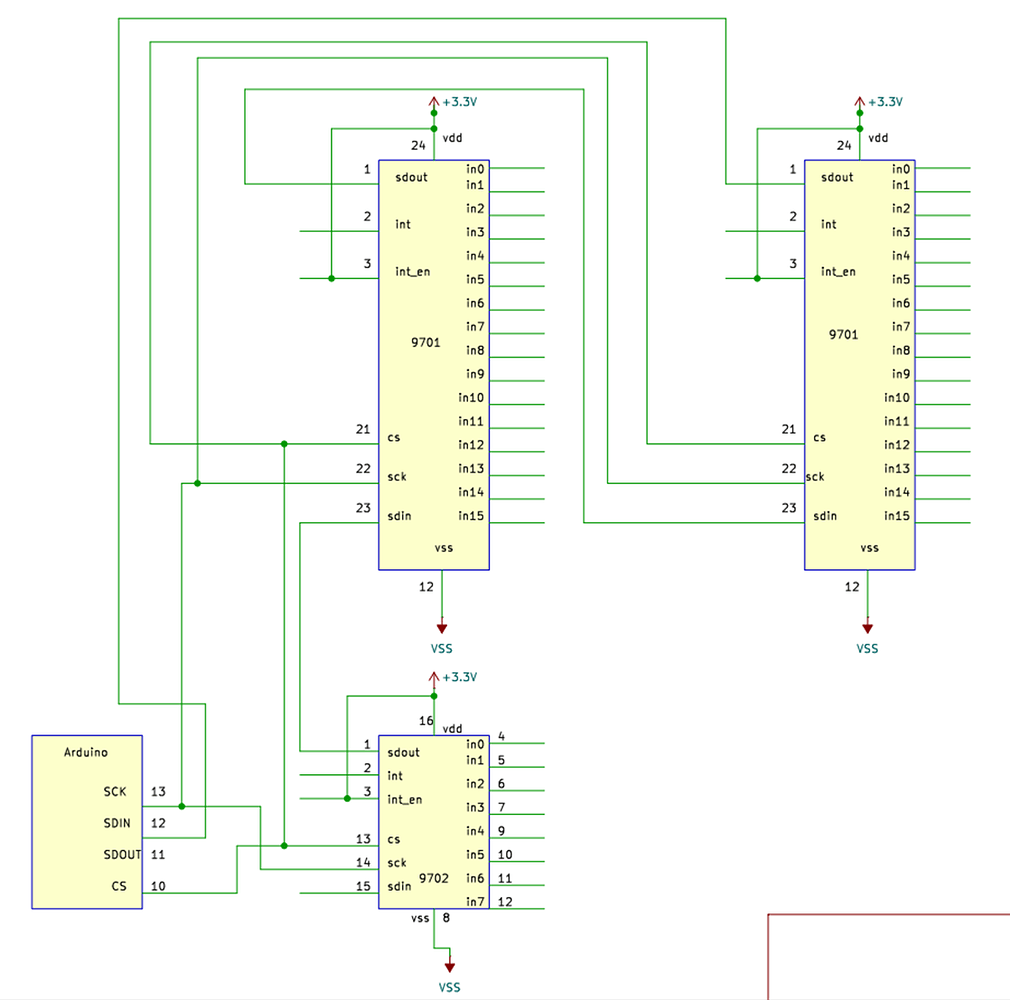 PCA9702 reading inputs - LEDs and Multiplexing - Arduino Forum