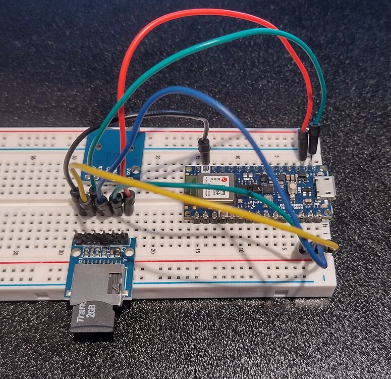 Using SD card module with Nano 33 BLE Sense - Nano 33 BLE Sense ...