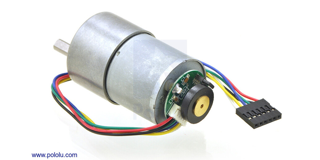 Brushed DC Motor with encoder position control? - Motors, Mechanics ...