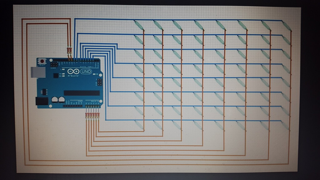 64 Switches - LEDs and Multiplexing - Arduino Forum