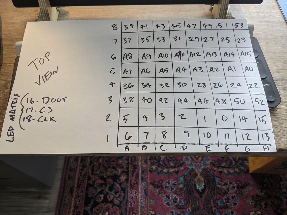 8x8 Matrix - Hall sensor error - General Guidance - Arduino Forum