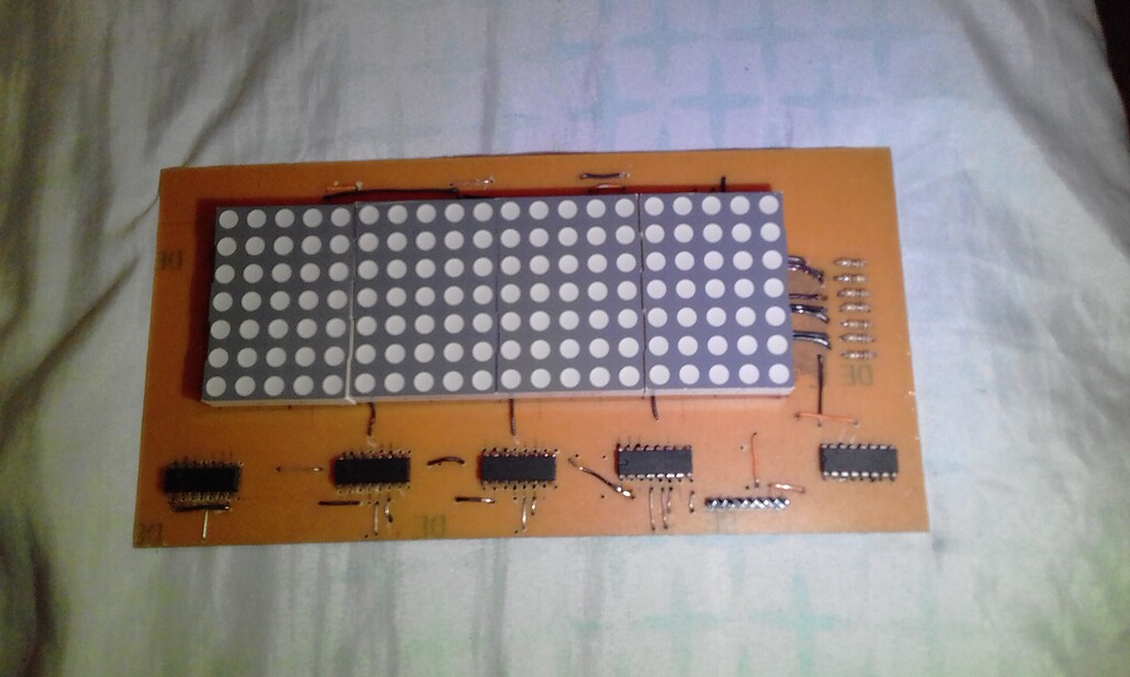 DISPLAY LED 5x7 - Programming - Arduino Forum