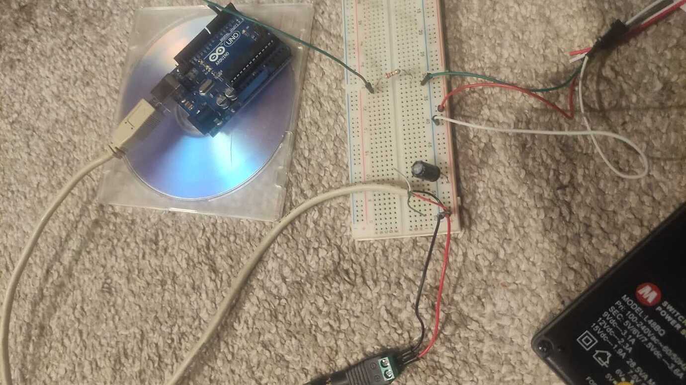 Shared PSU arduino and LEDs - General Electronics - Arduino Forum