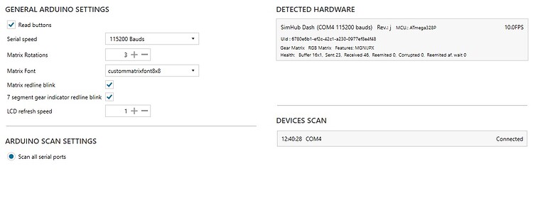 Serial Debugging using RX TX - SimHub iRacing MAX7219 Gear Indicator - Networking, Protocols ...
