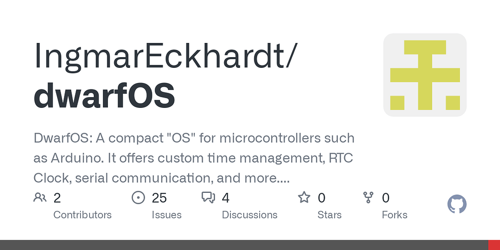 DwarfOS, lightweight modules for fast project start - Programming - Arduino Forum