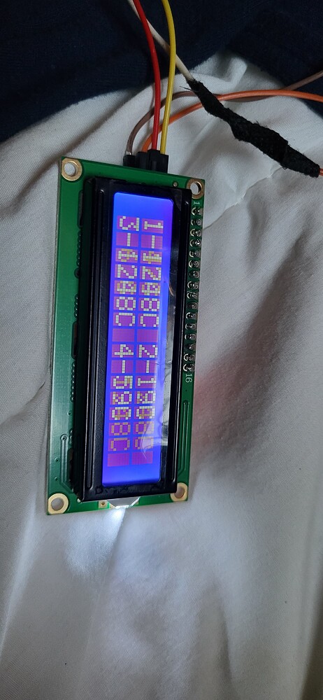 Schermo 16x2 e 4EGT su Auto - Software - Arduino Forum