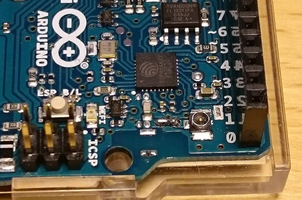 Arduino Uno Wifi With External Antenna Ide 1 X Arduino Forum