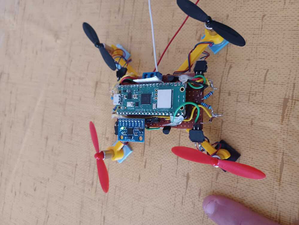 Drone with Raspberry Pi Pico W and arduino ide - Robotics - Arduino Forum