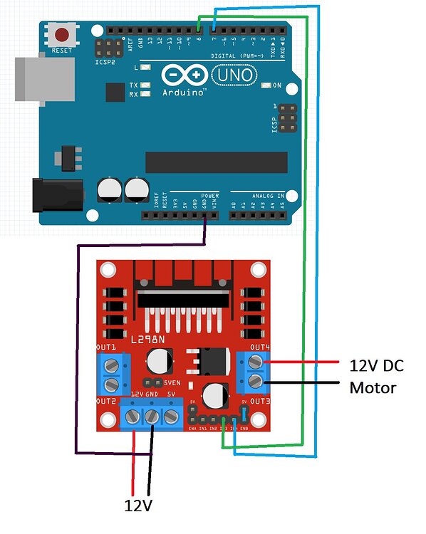 Arduino Uno doesn't control L298N - Motors, Mechanics, Power and CNC - Arduino Forum