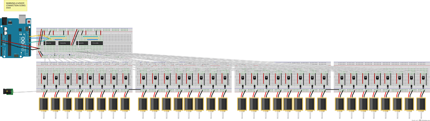 How to control 125 solenoids with Arduino UNO R3 - General Guidance - Arduino Forum