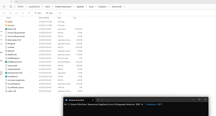 IDE hangs on startup: "Unable to get Documents Folder" - IDE 2.x - Arduino Forum