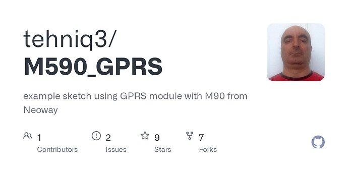 SW M590E not working - Networking, Protocols, and Devices - Arduino Forum