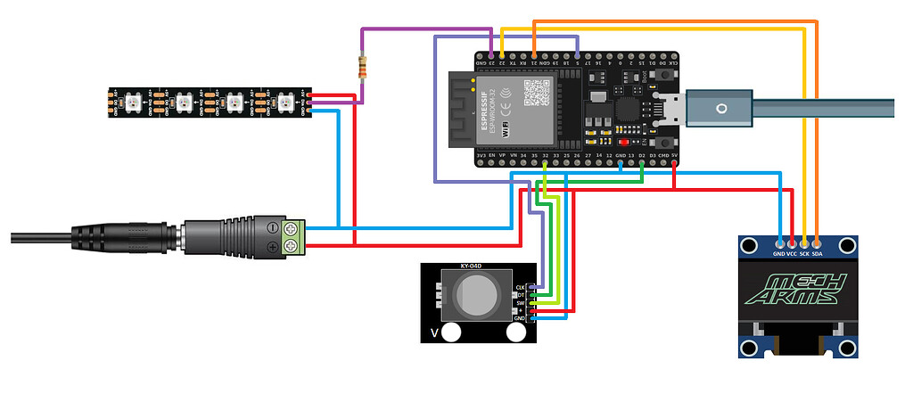 ESP32 + KY-040 Rotary Encoder Resets and Unresponsive Issues - General Electronics - Arduino Forum