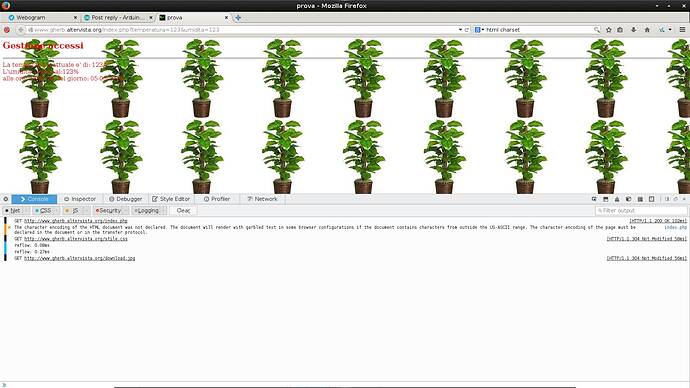 Web server Botanico - Page 2 - Generale - Arduino Forum