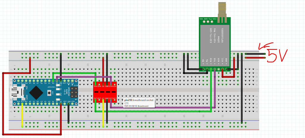 Lora E32 433t30d Connect Problem Classic Nano Arduino Forum