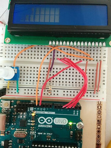 LCM1602C LCD + Arduino Uno R3 - Displays - Arduino Forum