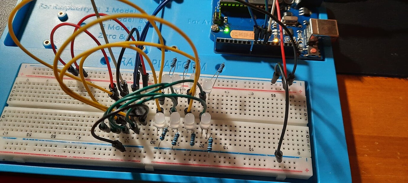 Problem with 74hc595 - General Electronics - Arduino Forum