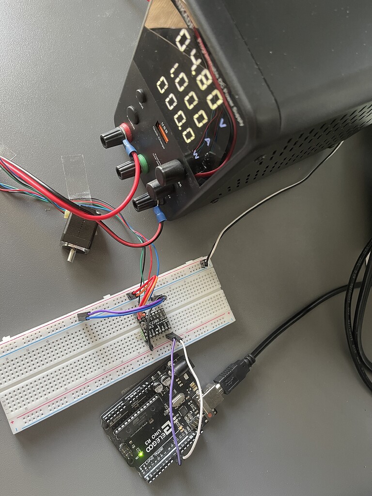 Stepper Driver Motor Vibrating - Motors, Mechanics, Power and CNC - Arduino Forum