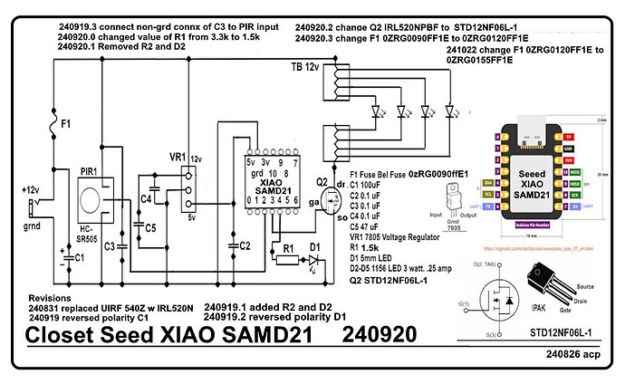Seeed XIAO SAMD21 with PIR 250303 - General Guidance - Arduino Forum