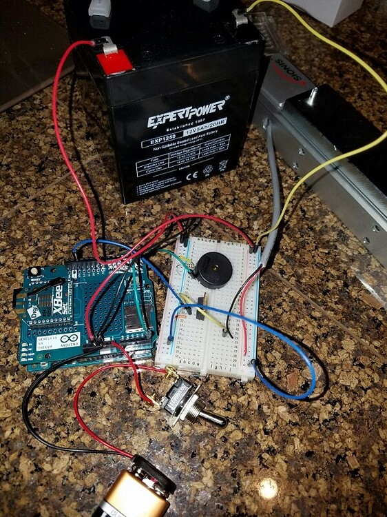 Piezo readings for 'secret knock' with electromagnetic lock don't seem ...