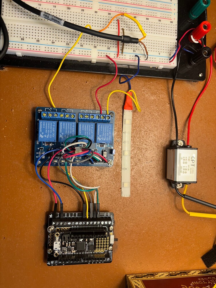 Relay module not working when Adafruit IO is implemented into sketch - Science and Measurement ...