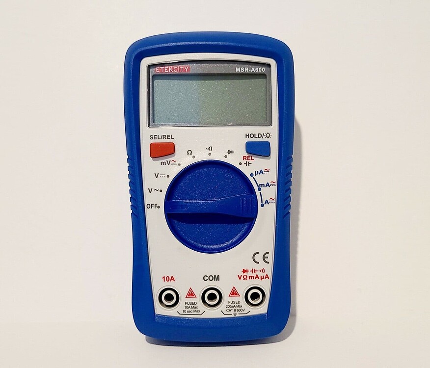 Cent-Tech 7 Function Multimeter - General Discussion - Arduino Forum