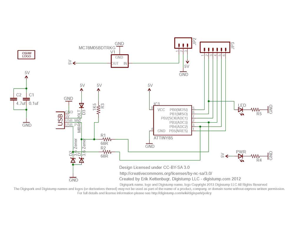 ACS712.h (Rob Tillaert) and ATtiny85 (Digispark) setup - Programming - Arduino Forum