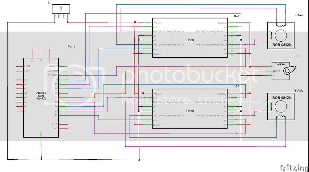 Help with mini CNC Plotter using old DVD Drives - Device Hacking ...
