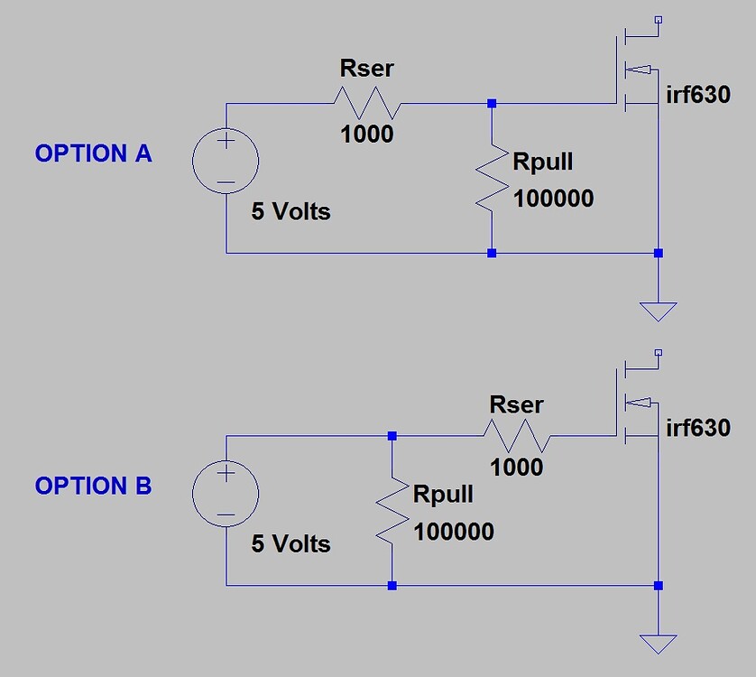 driving an IRF630 from Arduino digital output pin - General Electronics ...