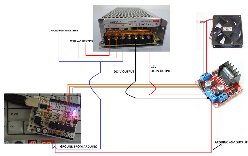 Arduino + L298n H Bridge Driver = Low Voltage Output - Motors, Mechanics, Power and CNC ...