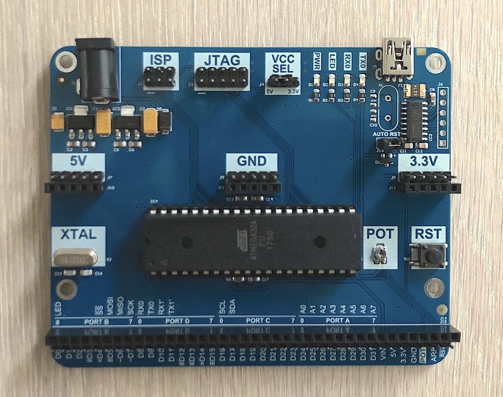 Mightycore Atmega853516321643246441284 3rd Party Boards Arduino Forum