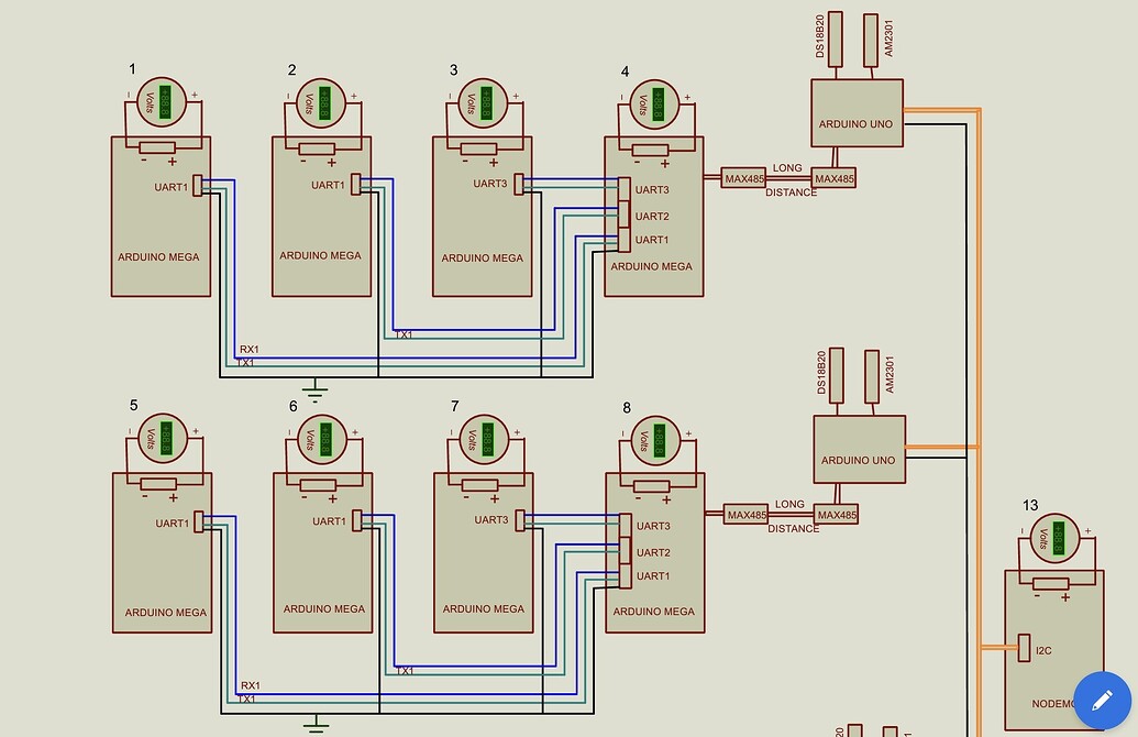 Multiple power supply an ground arduino interfacing - General Guidance - Arduino Forum