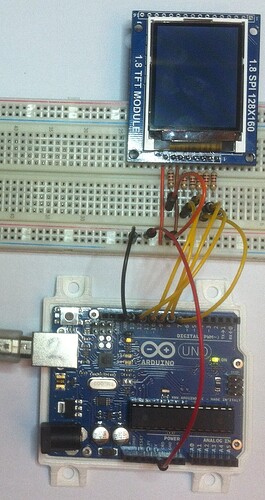 Problem mit 1,8" S6D02A1 SPI TFT LCD Display - Deutsch - Arduino Forum