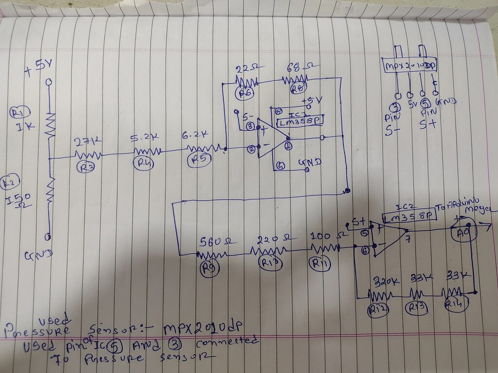 Mpx2010dp negative pressure not detect - Sensors - Arduino Forum