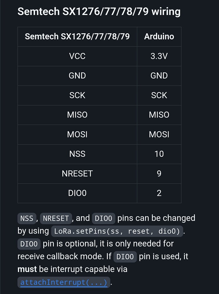Need help with LoRa Sx1278 Project - General Guidance - Arduino Forum
