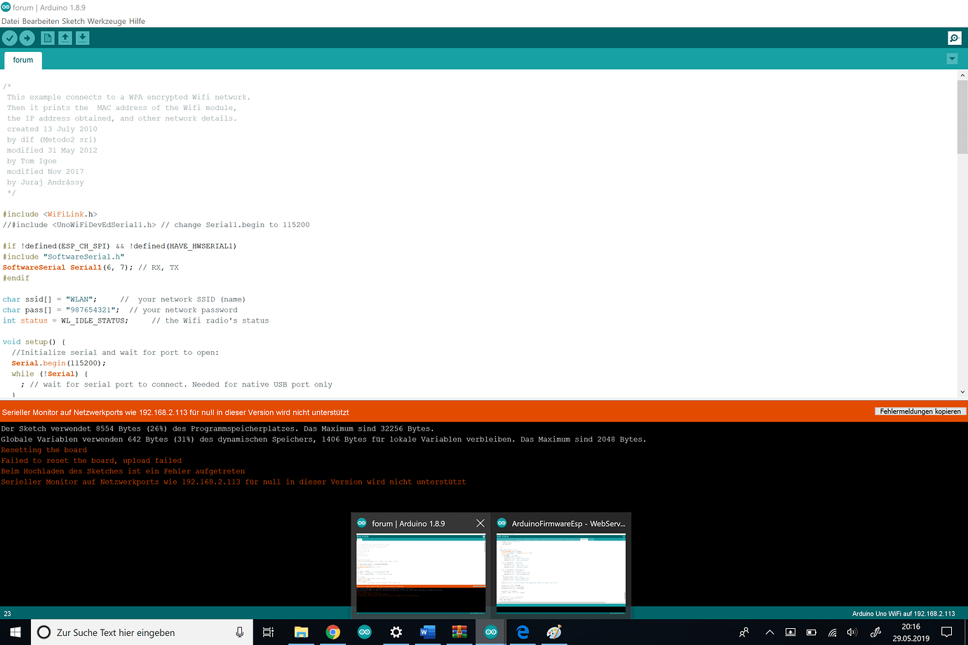 Arduino uno programming over OTA with ESP8266 - Page 7 - Interfacing w/ Software on the Computer ...