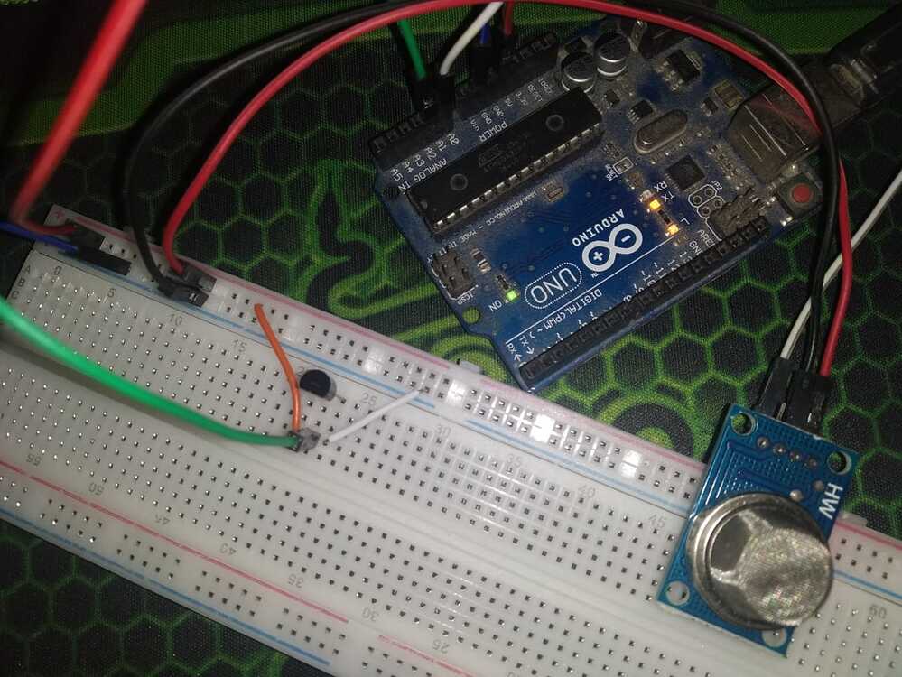 Interfacing LM35 and MQ2 Gas Sensor with Arduino Uno - Sensors ...