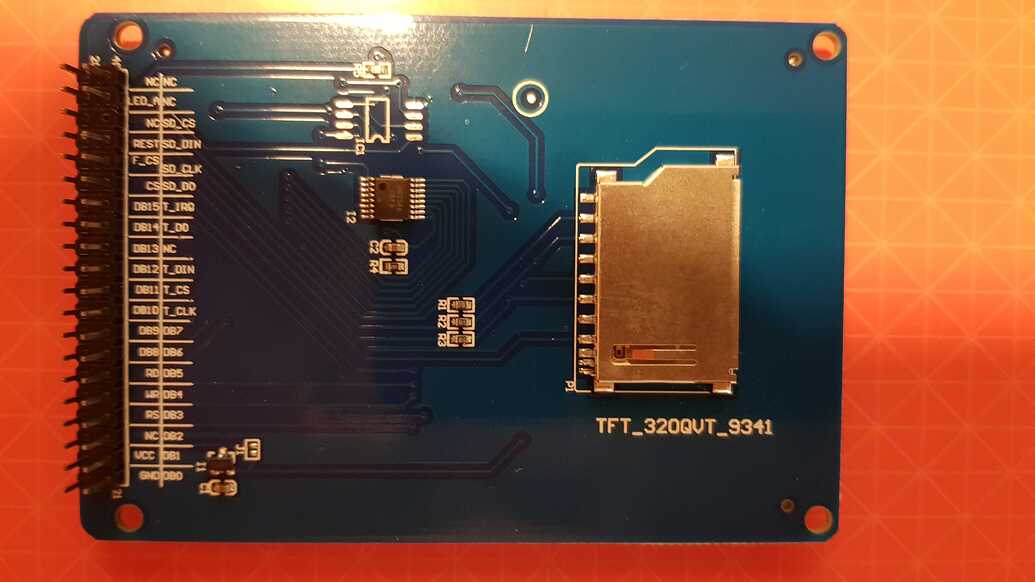 White screen with with TFT_320QVT_9341 - Displays - Arduino Forum