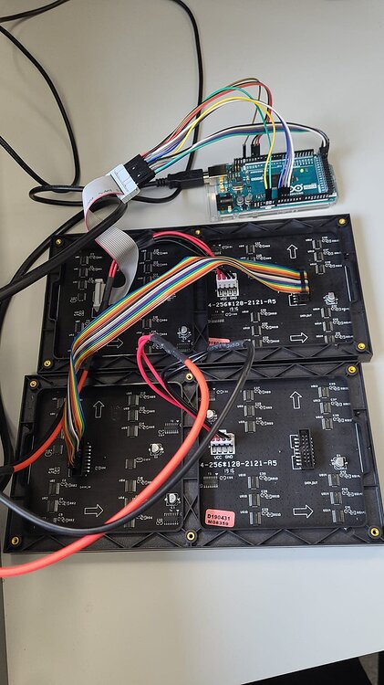 Multiple LED RGB panels with Arduino Mega - LEDs and Multiplexing ...