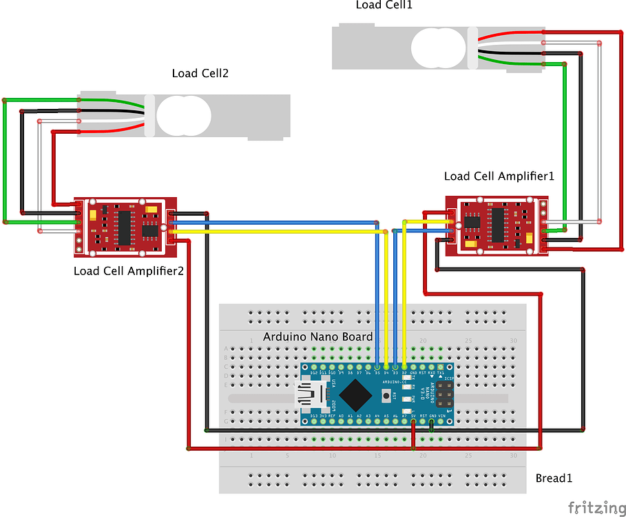 Connect two load cells to the same amplifier - Sensors - Arduino Forum
