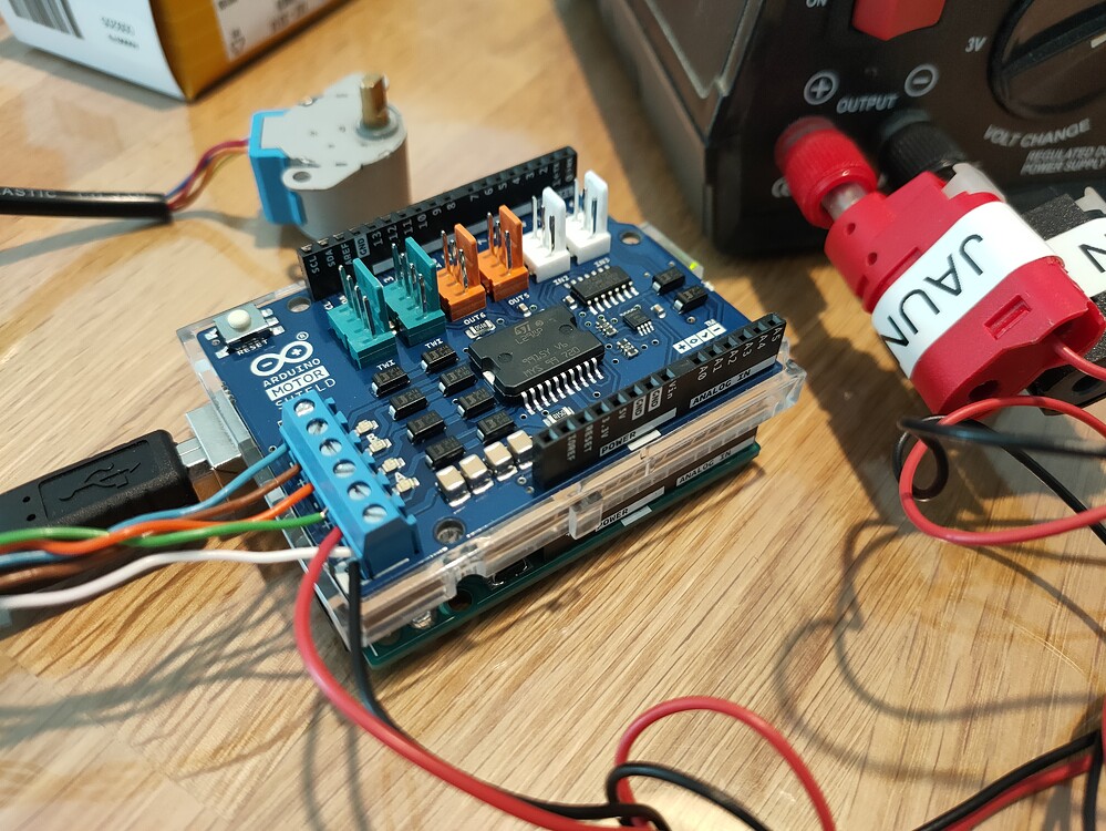 Resolved ! Troubleshooting current measurement motor shield v3 ...