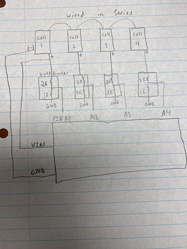 Monitor lifepo4 cell voltages - General Electronics - Arduino Forum